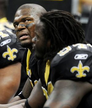 Demarcus Ware Sacking Drew Brees