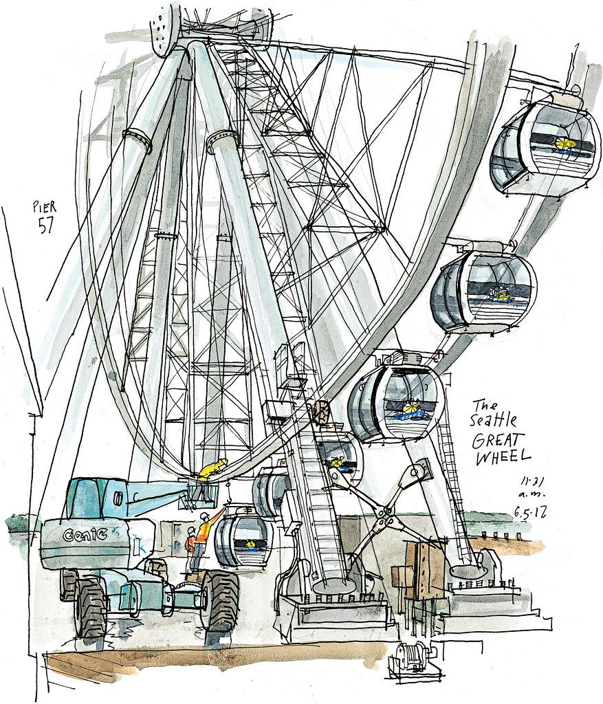 Great Wheel has a great view on Seattle waterfront | The Seattle Times