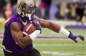 With fast 40 time, UW’s Deontae Cooper continues to gain confidence ...