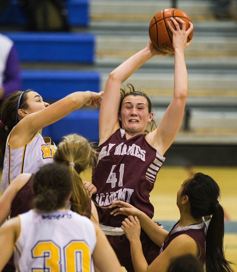 Emily McKenzie returns to her Holy Names court as its new basketball ...