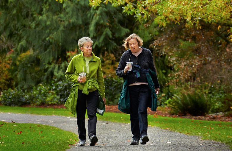 Let’s take a walk: A brisk winter stroll is a great way to stay in ...