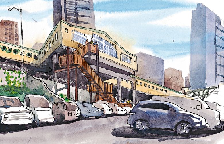 Old bridge will take Pike Place Market visitors to new public plaza ...
