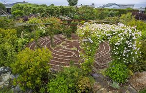 Backyard labyrinth is ‘a little zone of peace’ | The Seattle Times