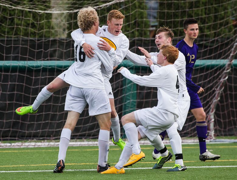 Big stop gets Inglemoor going in 3-0 boys soccer win | The Seattle Times