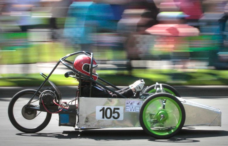 Northwest students take to the track in Lacey Electric Car Rally | The ...