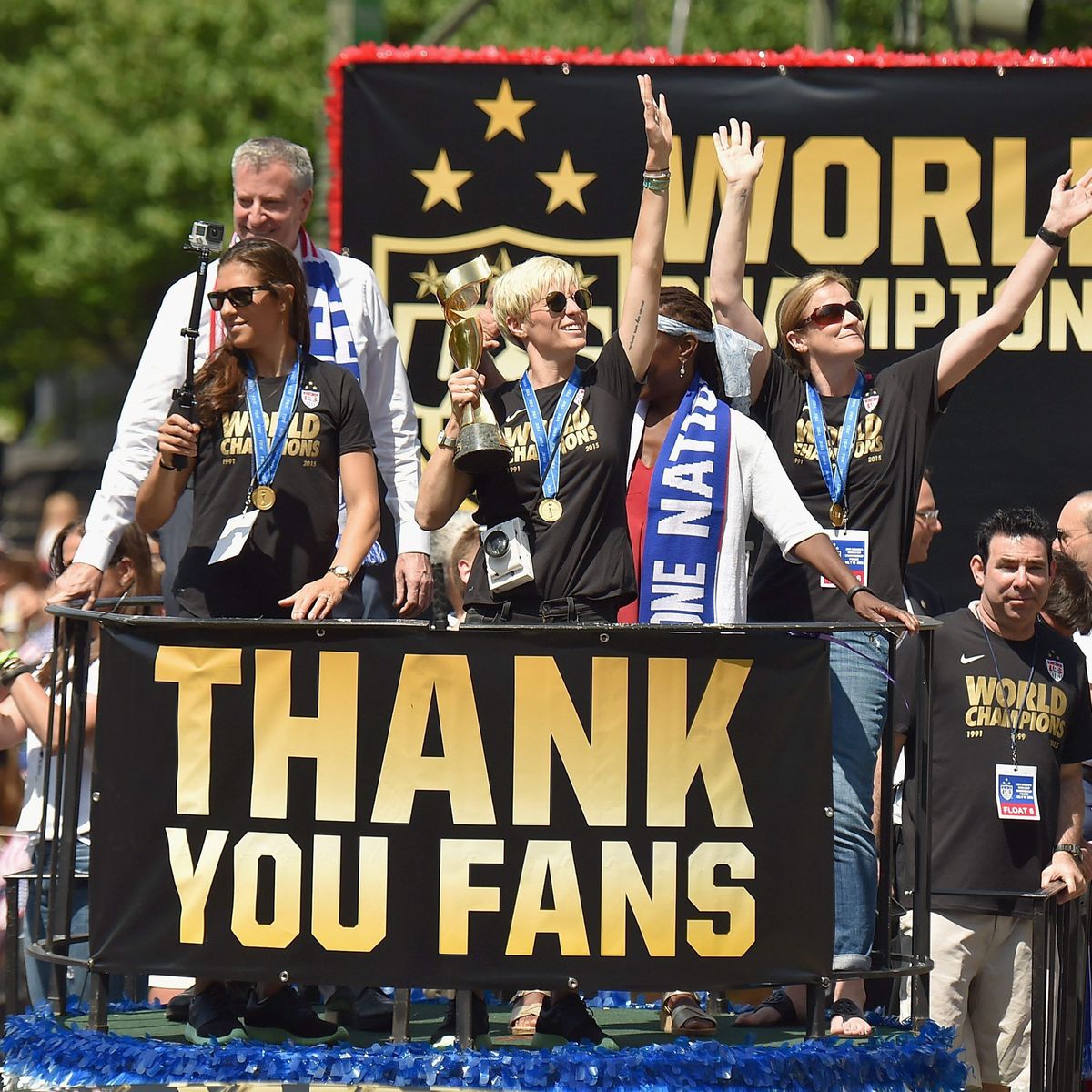 NYC celebrates Women’s World Cup winners with parade | The Seattle Times