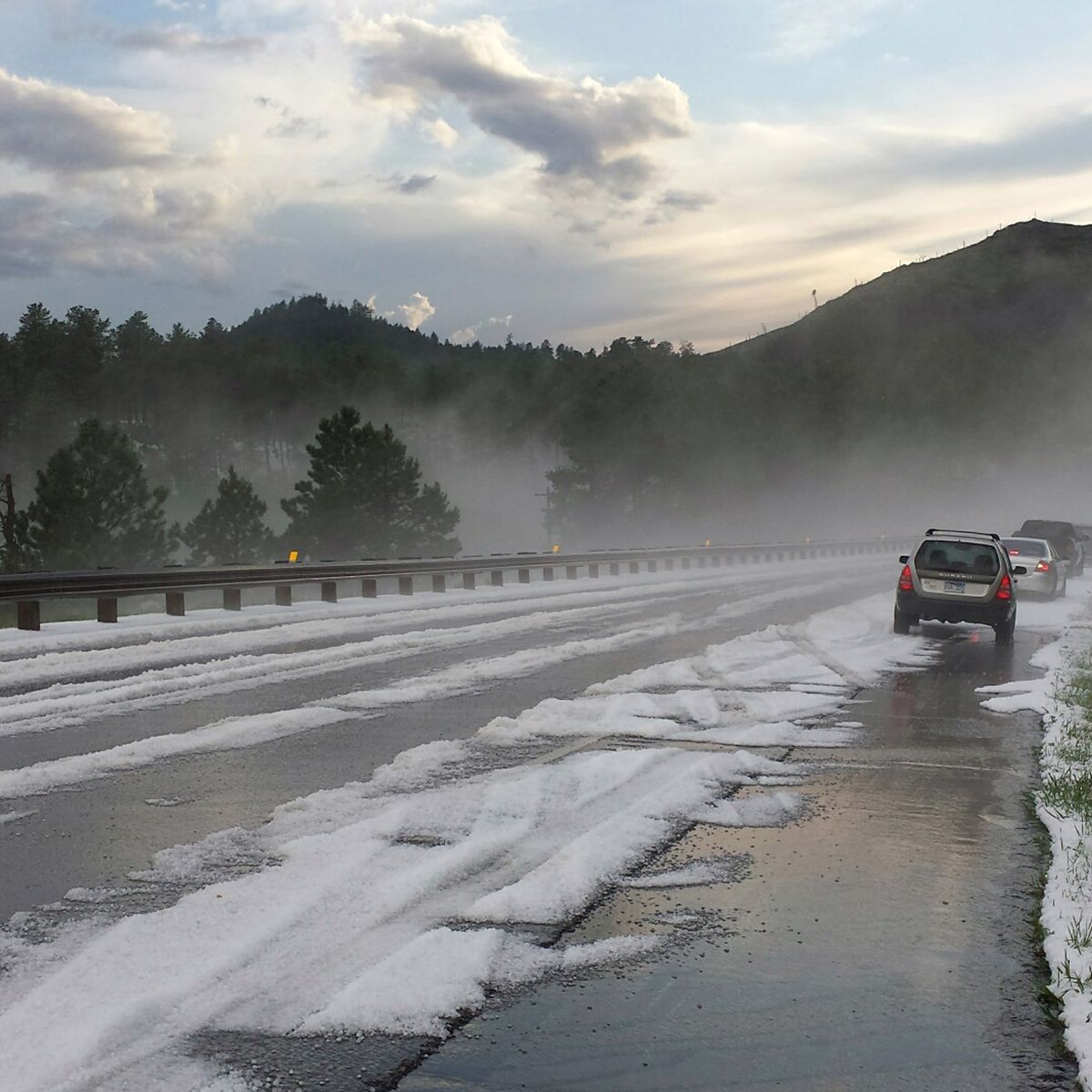 Summer hail prompts use of snowplows in South Dakota city | The Seattle ...