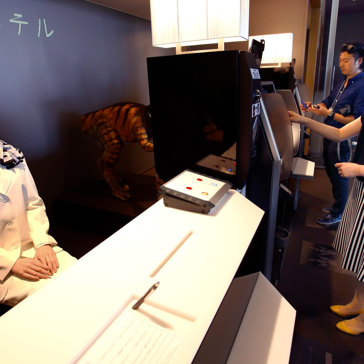Robots do check-in and check-out at cost-cutting Japan hotel | The ...