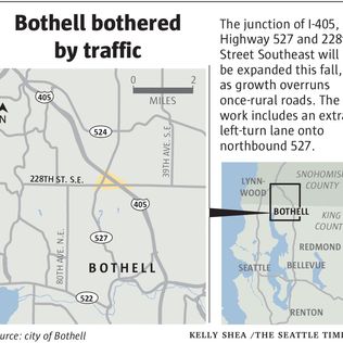 Bothell project to target risky traffic stress point | The Seattle Times