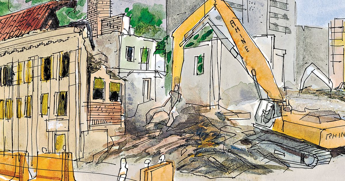 Seattle’s old Greyhound bus station gets torn down | The Seattle Times