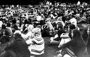 Crowds came out for the first Bumbershoot in 1971 | The Seattle Times