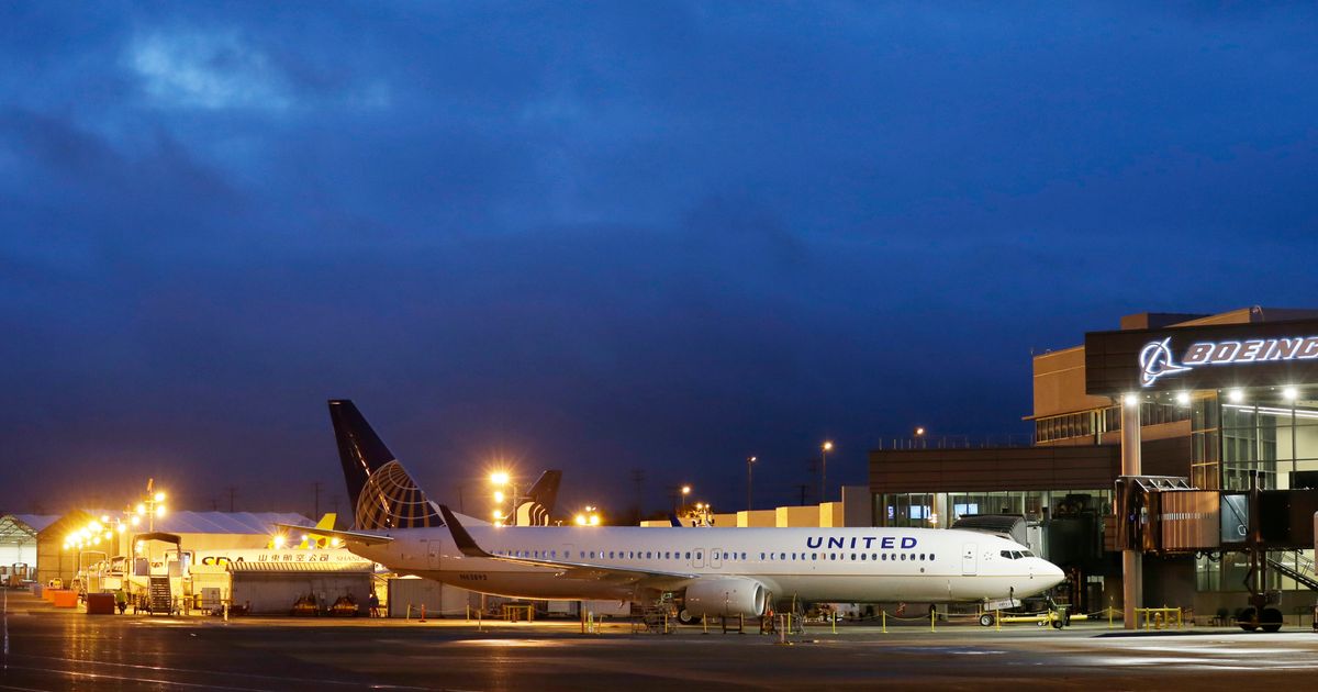 Boeing opens expanded 737 delivery center | The Seattle Times