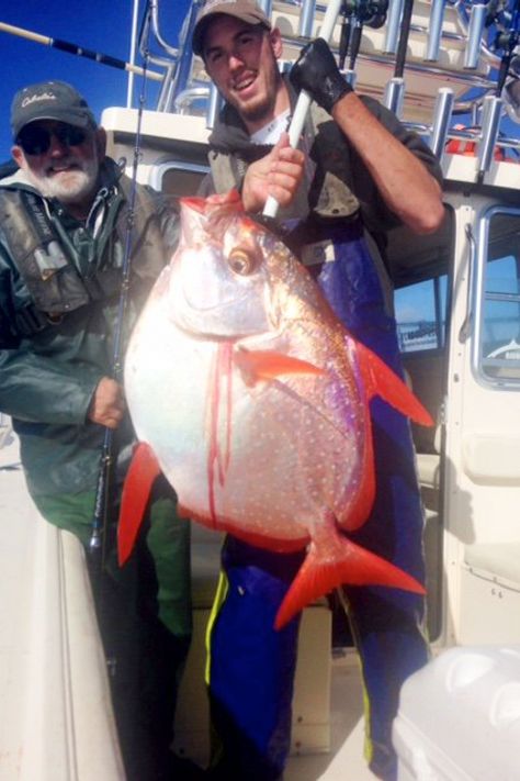Tuna-fishing trip didn’t find much action … until the opah showed up ...
