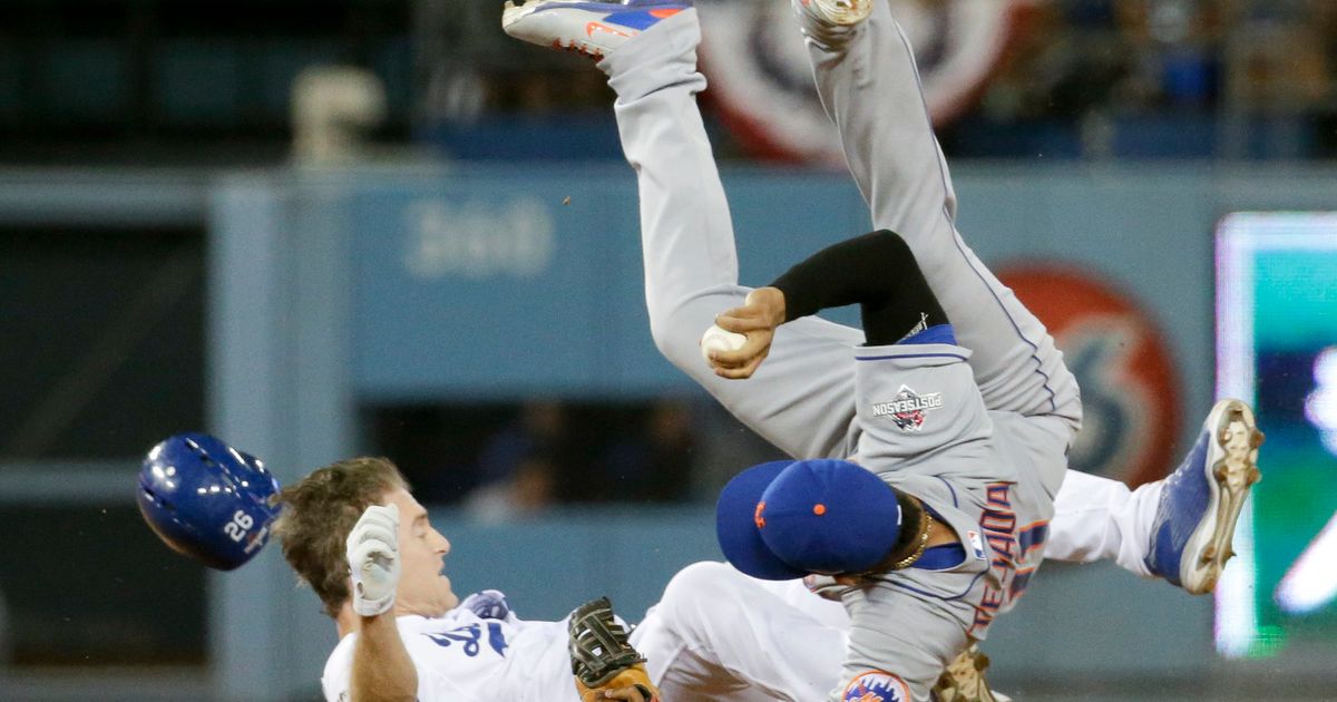 Dodgers beat Mets, 5-2, to tie NLDS 1-1 | The Seattle Times