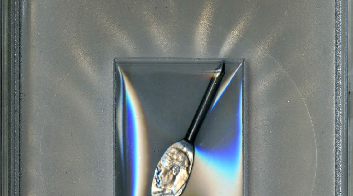 Error coin, a dime struck onto a nail, is headed to auction | The ...