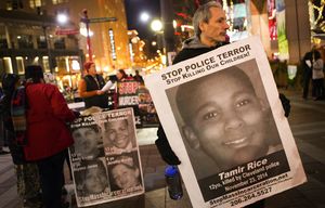Westlake protest over shooting of Tamir Rice | The Seattle Times