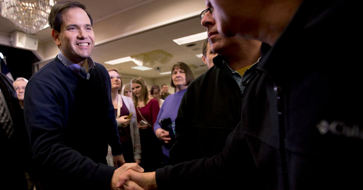 Rubio Iowa closing argument attacks Clinton, not GOP rivals | The ...