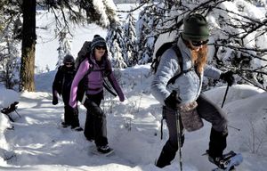 Snowshoeing gains in popularity and access across the region | The ...