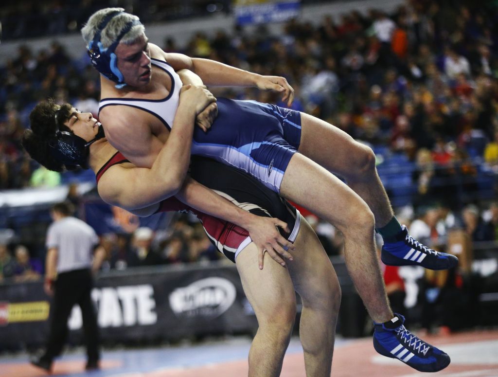 Boys wrestling: scenes from the Mat Classic XXVIII | The Seattle Times
