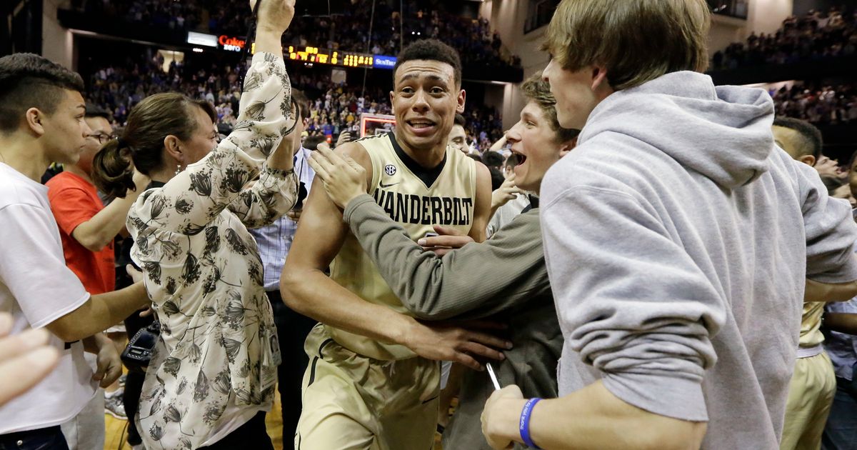 Vandy fined $100,000 for storming court after Kentucky game | The ...