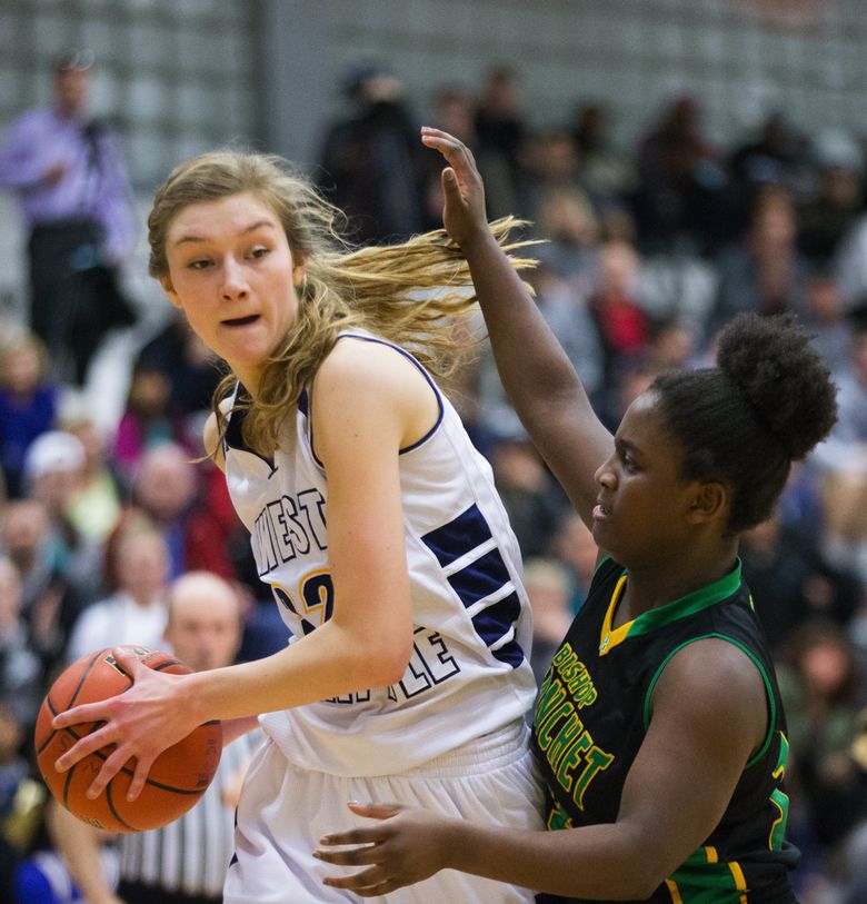 West Seattle High’s Lydia Giomi stands 6-7 and towers with intensity ...
