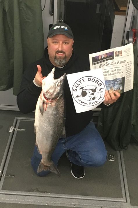 First confirmed spring chinook caught on the Lower Columbia River as ...