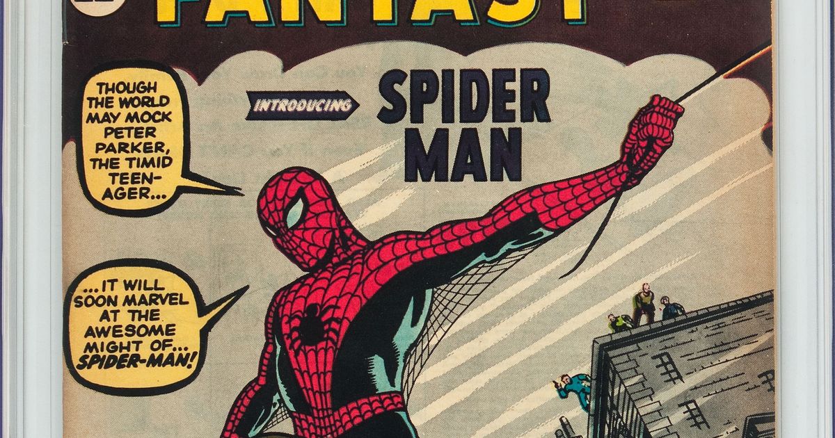 Rare Spider-Man comic sells at auction for $454,100 | The Seattle Times