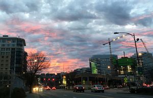 Seattle wakes up to a beautiful morning sunrise | The Seattle Times