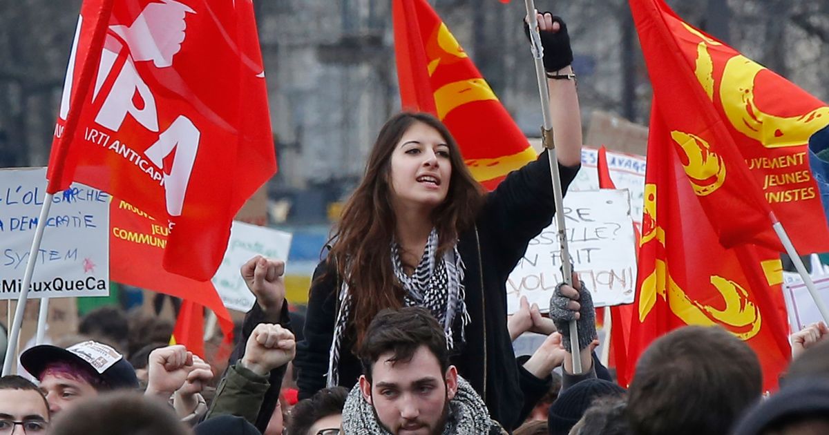 French protest against bill tampering with 35-hour week | The Seattle Times