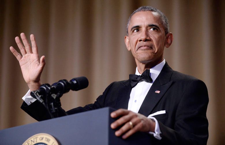 Obama takes last chance to zing official Washington | The Seattle Times