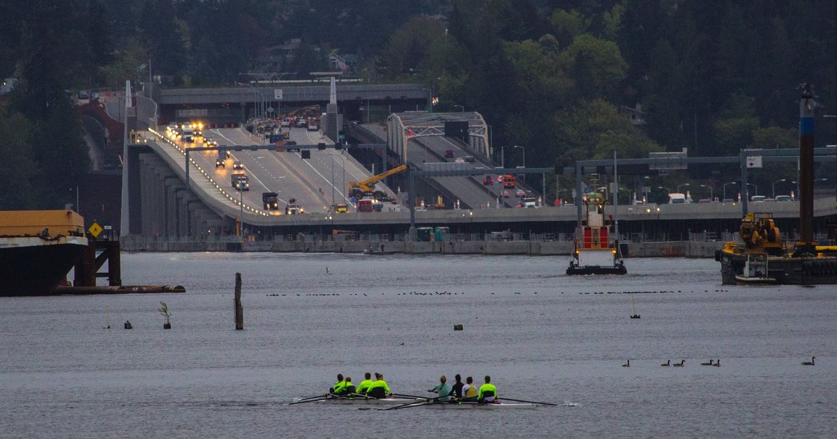 New Highway 520 floating bridge opened today — in one direction | The ...