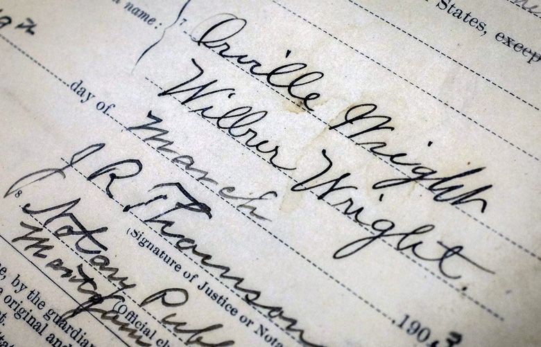 Wright Bros Patent Found After Going Missing For 36 Years The