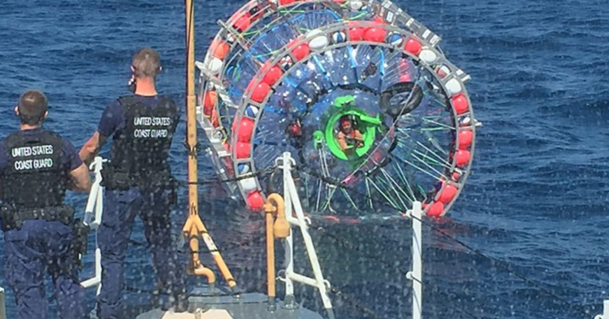 Why adventurer’s Bermuda Triangle ‘bubble’ voyage ended in Coast Guard ...