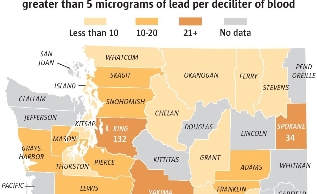 High lead levels in kids not just linked to water | The Seattle Times