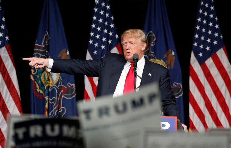 Trump says he’ll campaign in Washington state in early May | The ...