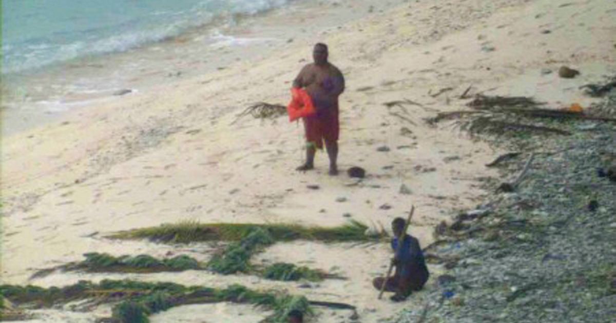 Navy flier describes spotting castaways on remote Pacific island | The ...
