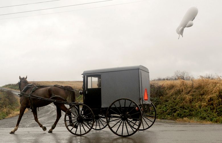 Runaway surveillance blimp likely grounded for good | The Seattle Times