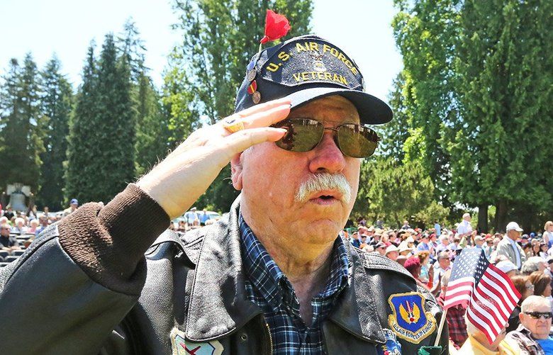 90th Annual Memorial Day Service at Evergreen Washelli | The Seattle Times