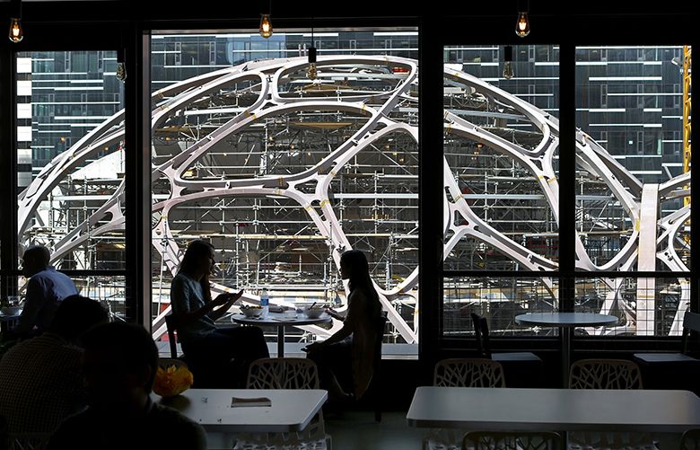 Amazon’s artsy, amenity-packed tower marks a reshaped neighborhood ...