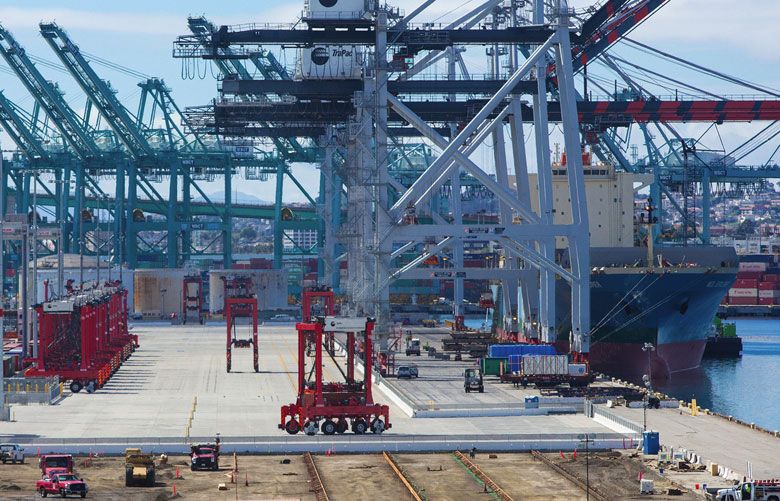 Self-driving robots are the new longshoremen on L.A. waterfront | The ...