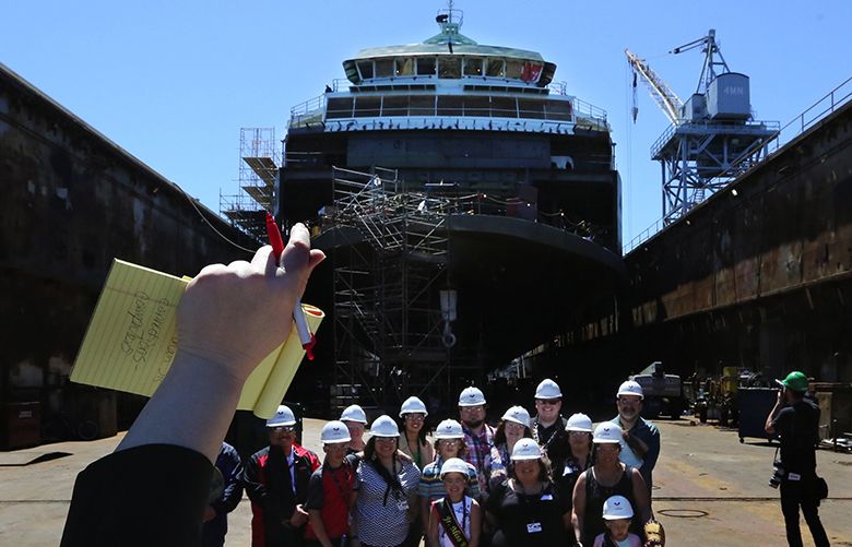 Tour of ferries under construction | The Seattle Times