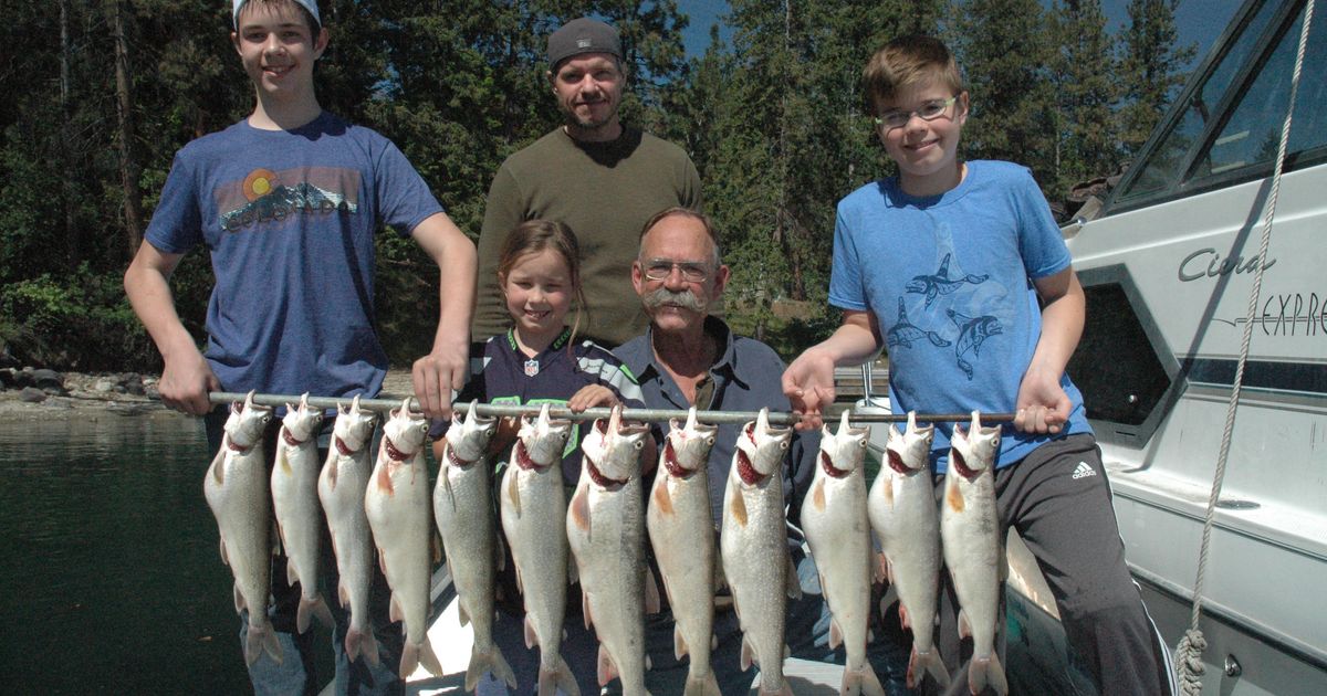Head east of Cascades to Lake Chelan for nice mix of lake trout ...