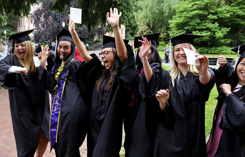 Yay, we’re UW graduates! | The Seattle Times
