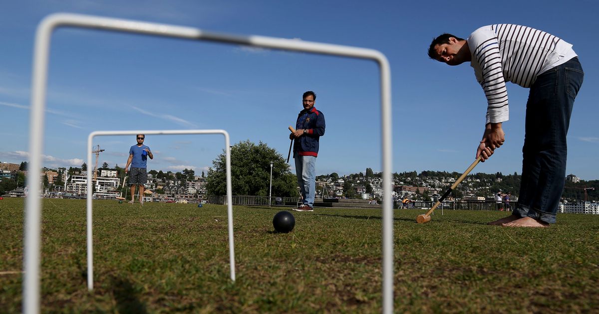 These boys of summer play croquet | The Seattle Times
