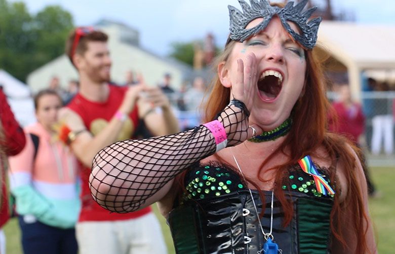 Sparkles and saxophones: All-female street marching band empowers ...