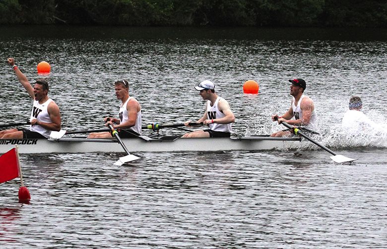 Washington rowing’s historic streak ends as men’s varsity eight ...