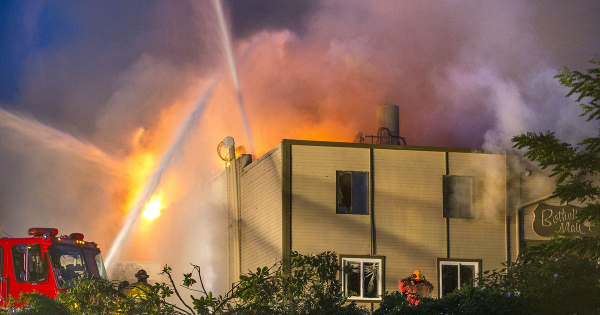 Downtown Bothell blaze deals blow to redevelopment efforts | The ...