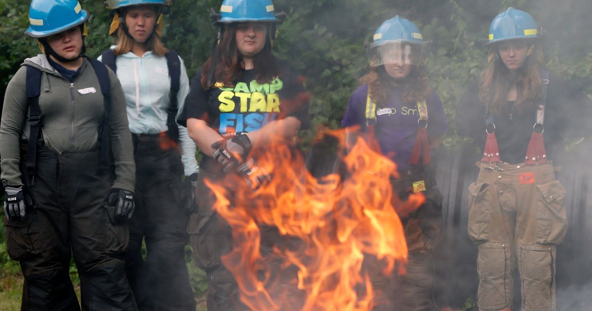 Girls on fire: Camps help females prep for firefighter jobs | The ...