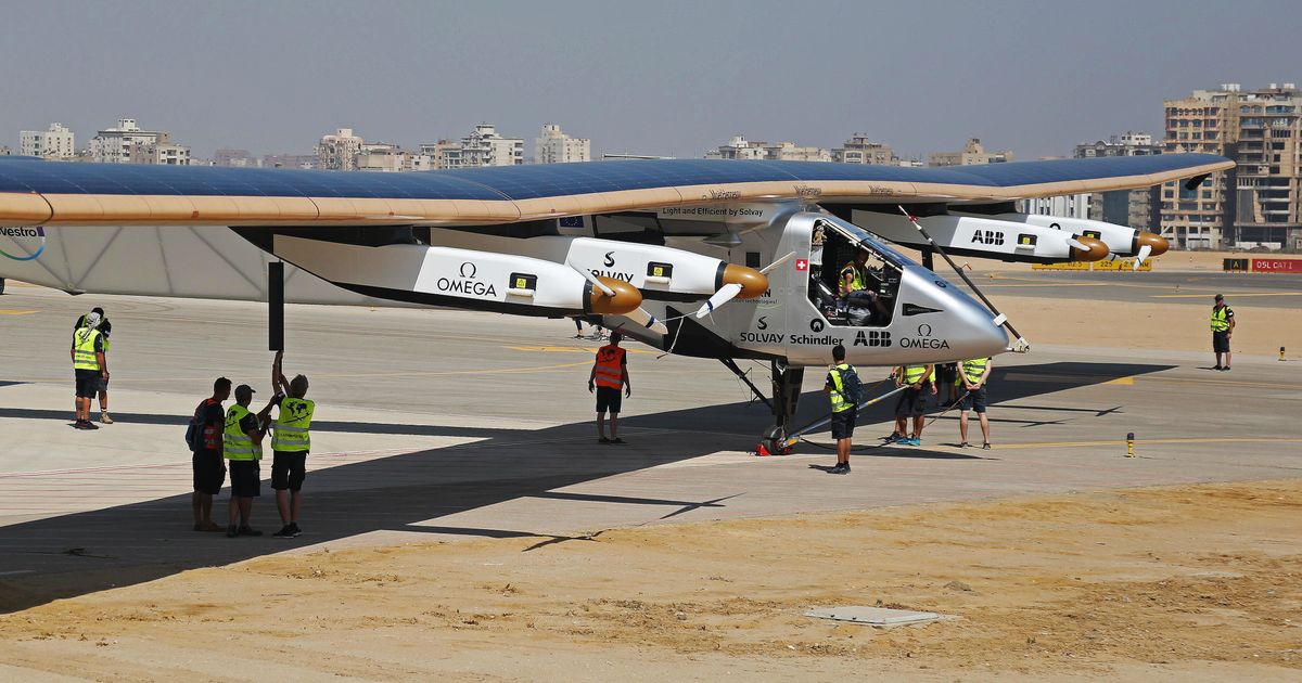 Historic solar flight marks first round-the-world journey | The Seattle ...