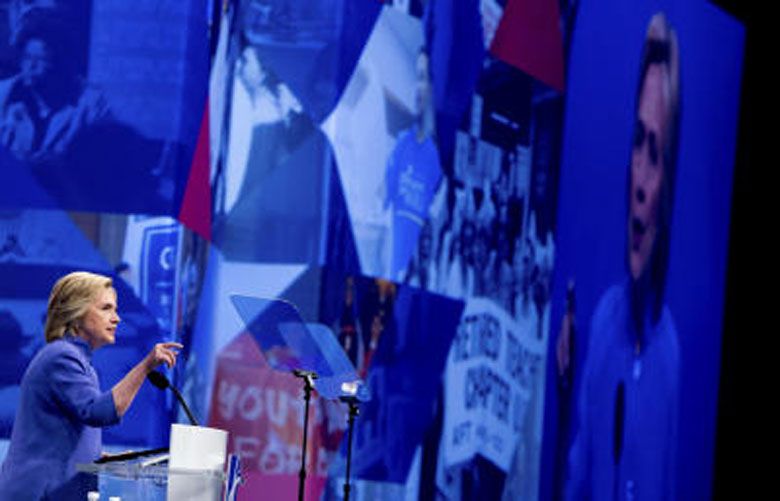 Clinton: First day of Republican convention ‘surreal’ | The Seattle Times